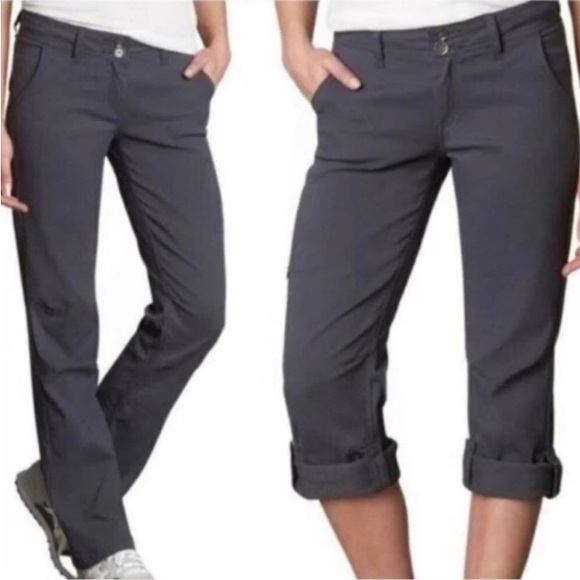Prana | Pants & Jumpsuits | Prana Halle Convertible Nylon Hiking Pants Capri Roll Up Trousers ...